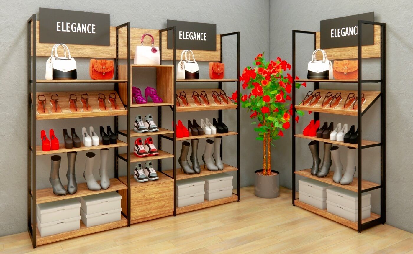 Ladenbausystem X-Elegance: Stabile Verkaufsregale